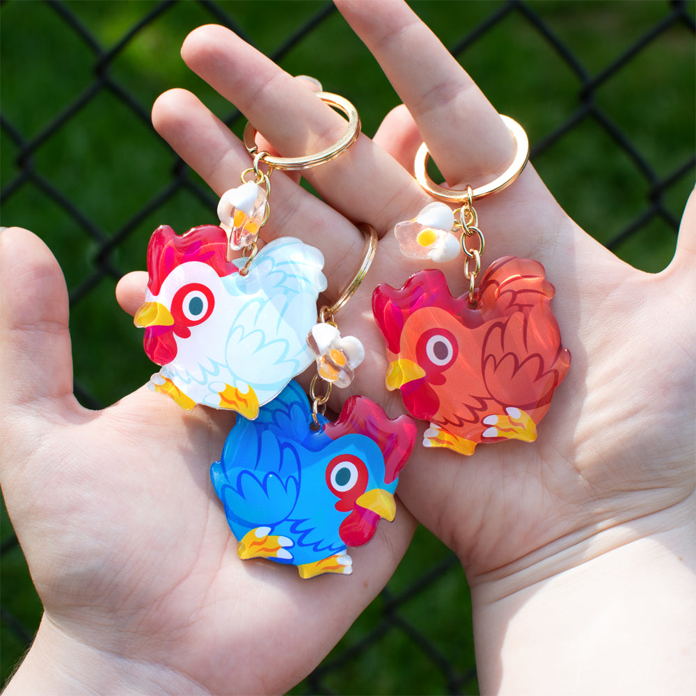 Pocket Cucco Keychain