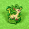 Leafeon Mushroom Enamel Pin
