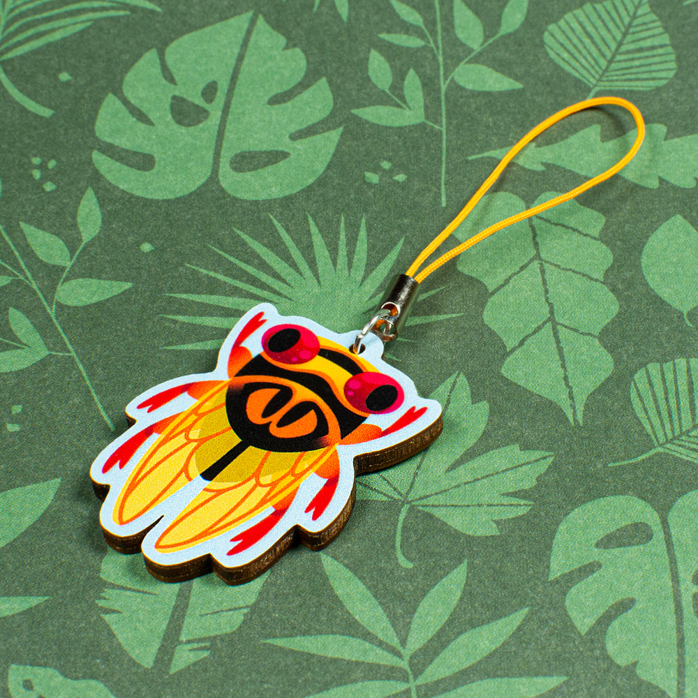 Wooden Bug Charms